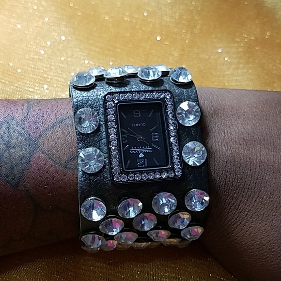 Jewelry | Blinged Out Watch | Poshmark